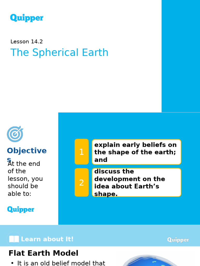 Physical Science SHS Lesson 14.2 The Spherical Earth | PDF | Moon | Earth