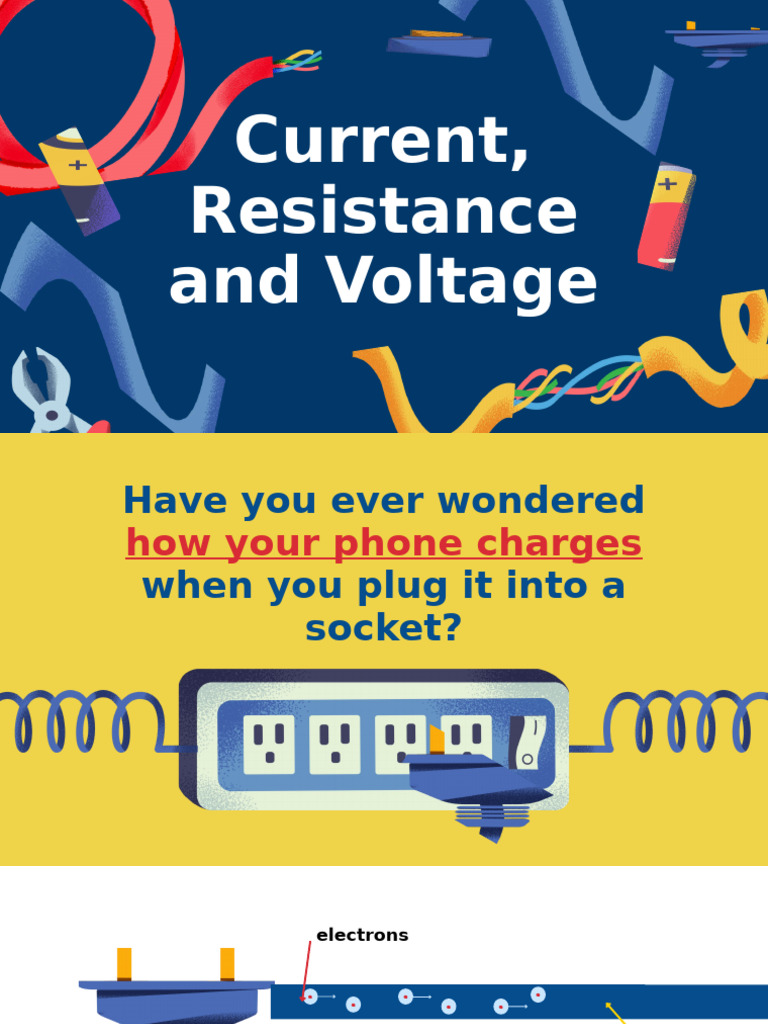 Understanding Current, Voltage, and Resistance | PDF | Voltage | Electric Current
