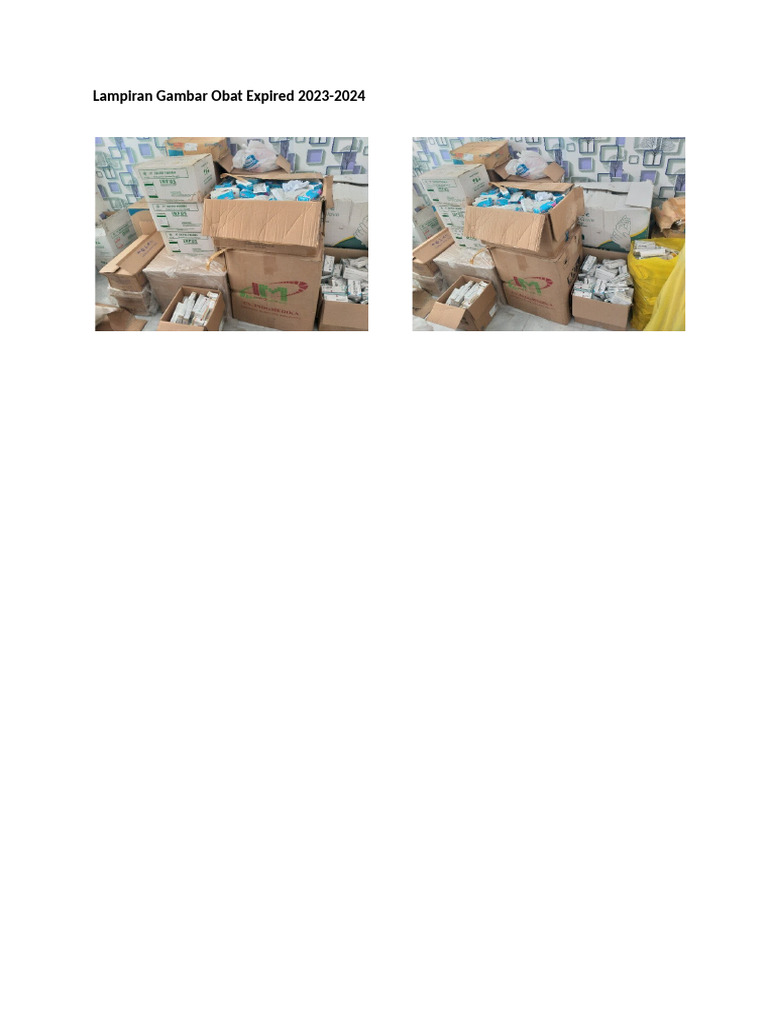 Lampiran Gambar Obat Expired 2023 | PDF