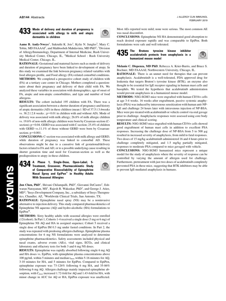 10 1016@j Jaci 2018 12 437 | PDF | Allergy | Allergen