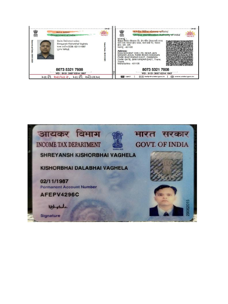 Docs For Ration Card Application | PDF