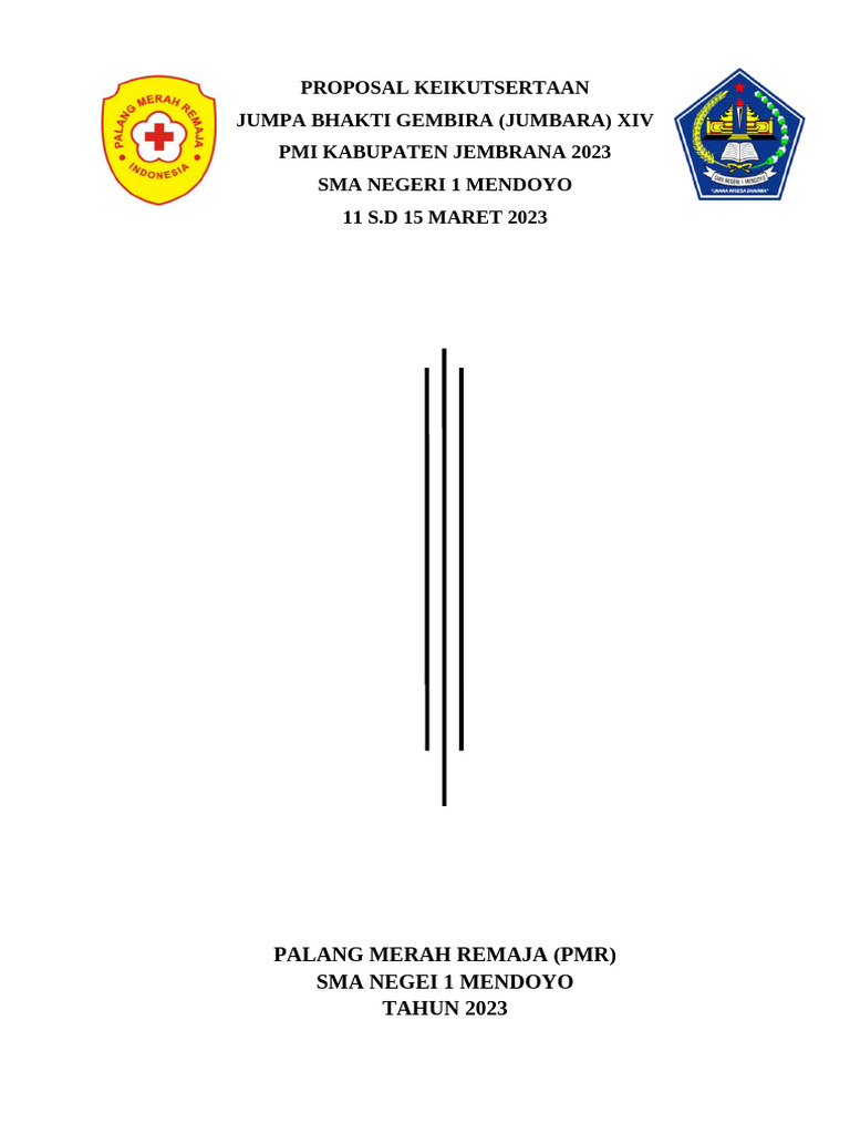 Proposal Jumbara PMR | PDF