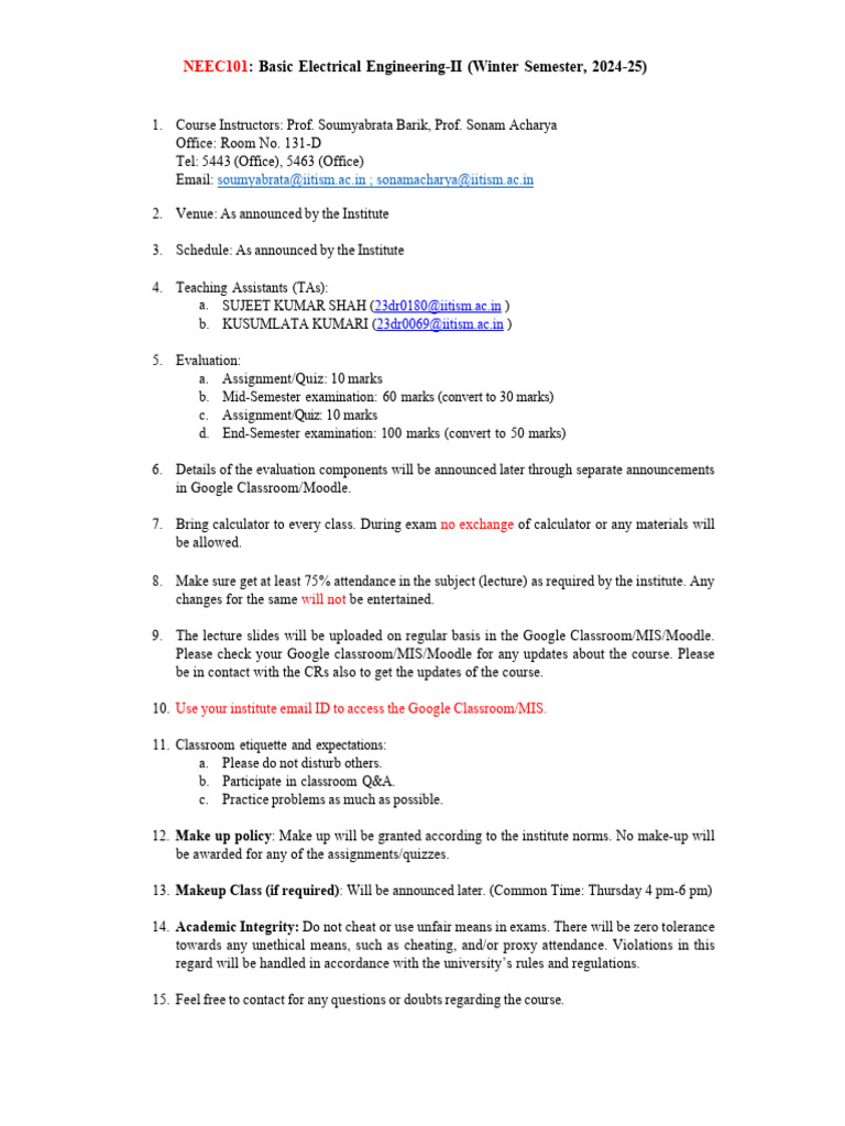 Electrical Engineering Syllabus N | PDF | Transformer | Electric Power System