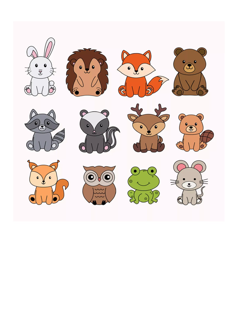 Forest Animals | PDF