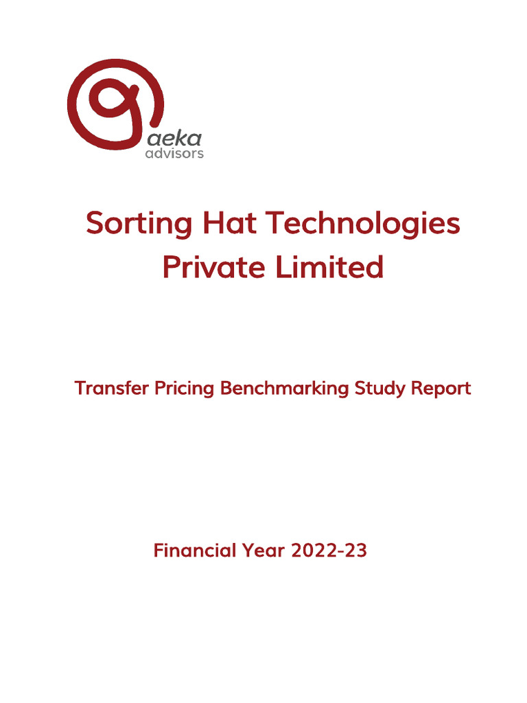 Sample - Benchmarking Analysis - Transfer Pricing | PDF | Royalty ...