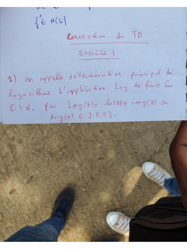 TD A.complexe Séances 1-2 | PDF