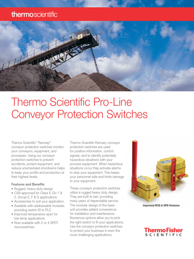 Ros-Sps-Tps Thermo Fisher | PDF | Switch | Mechanical Engineering