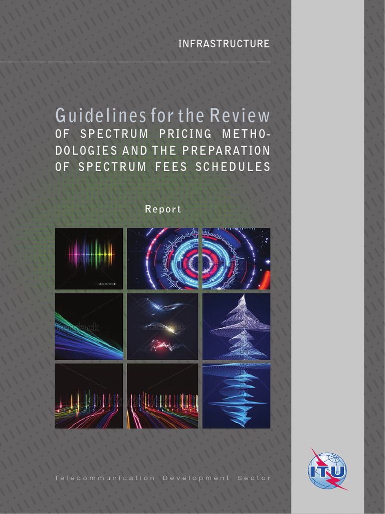 Spectrum Pricing Guidelines and Fees | PDF | Radio Spectrum | Auction