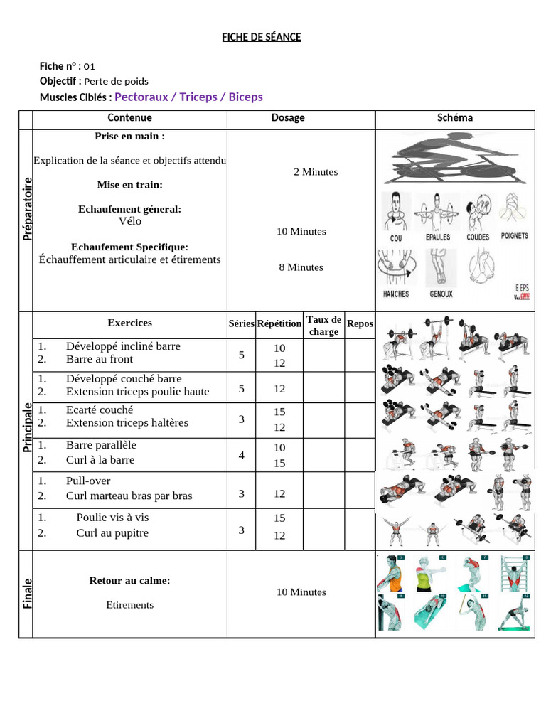 Programme Perte De Poids Basic Fit Pdf