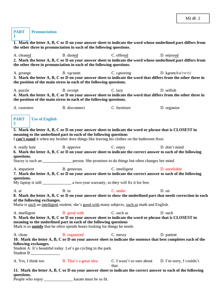 Tiếng Anh 10 i-Learn Midterm Exam Guide | PDF | Black Friday (Shopping)