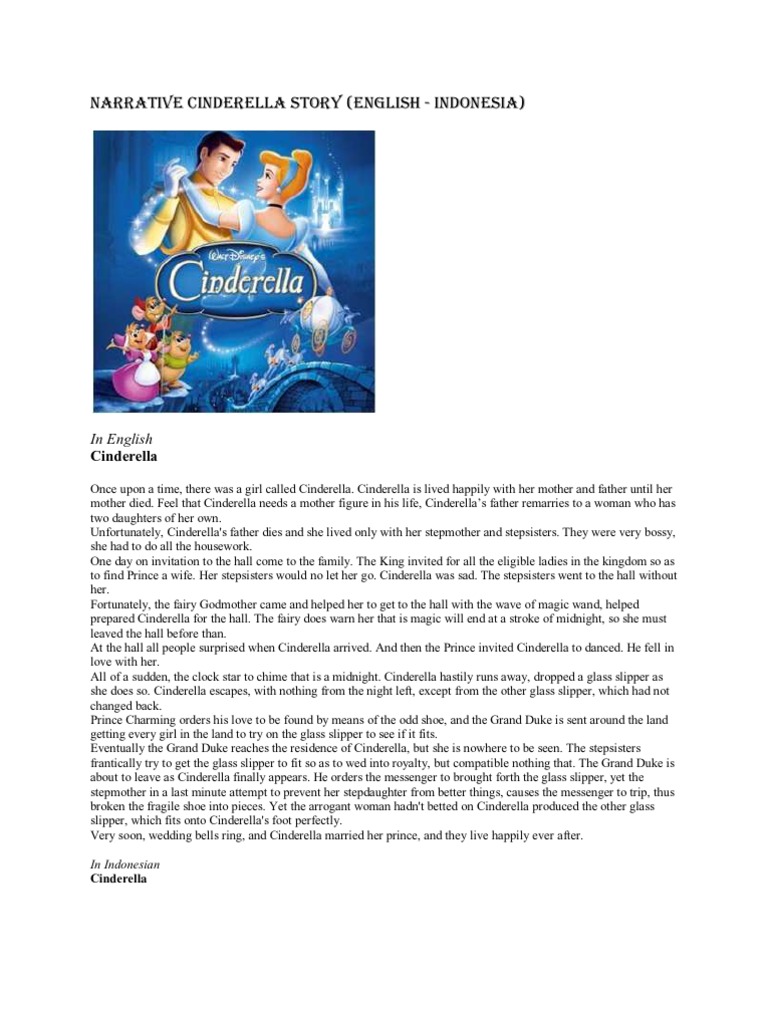 Narrative Cinder Ella Story | PDF | Art