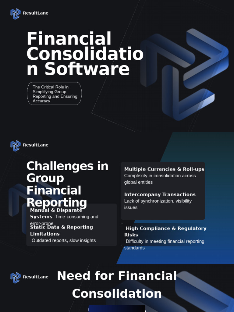 Financial Consolidation Software Solutions | PDF | Information Technology | Business