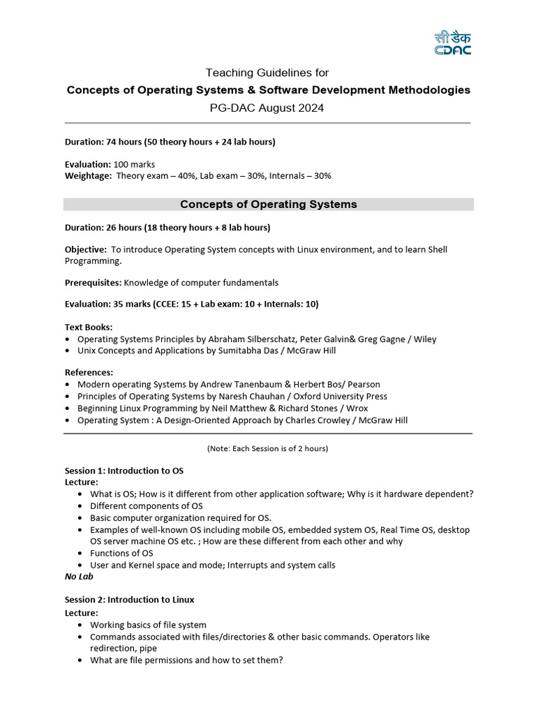 DAC - School - TG - Concepts of Operating Systems and Software ...