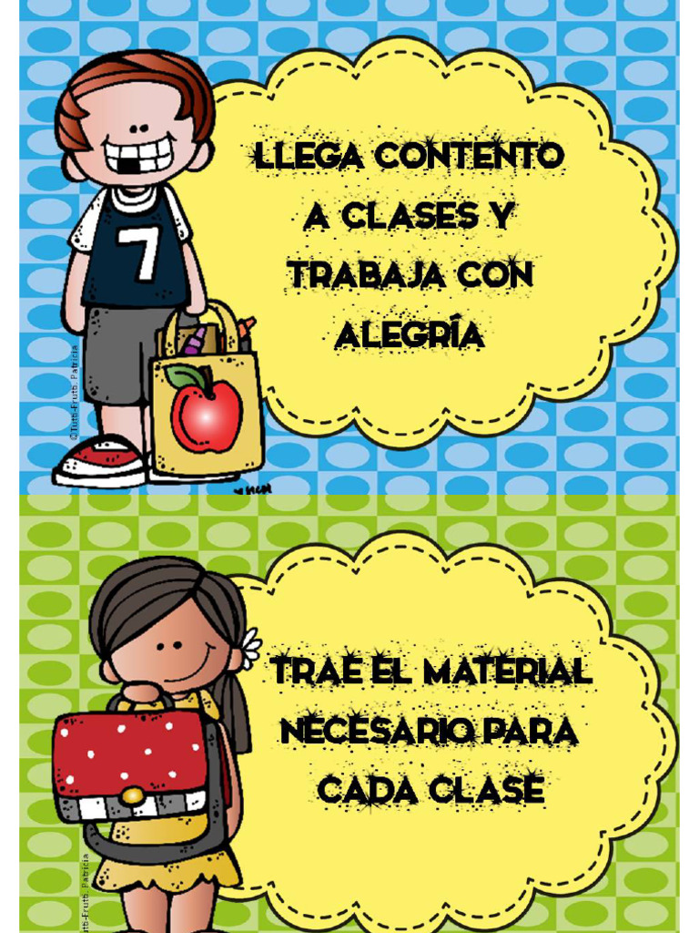 Reglas de La Clase | PDF