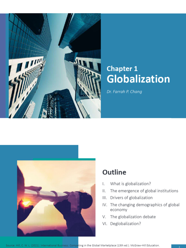 Chapter 1 - Globalization | PDF | World Trade Organization | Foreign Direct Investment