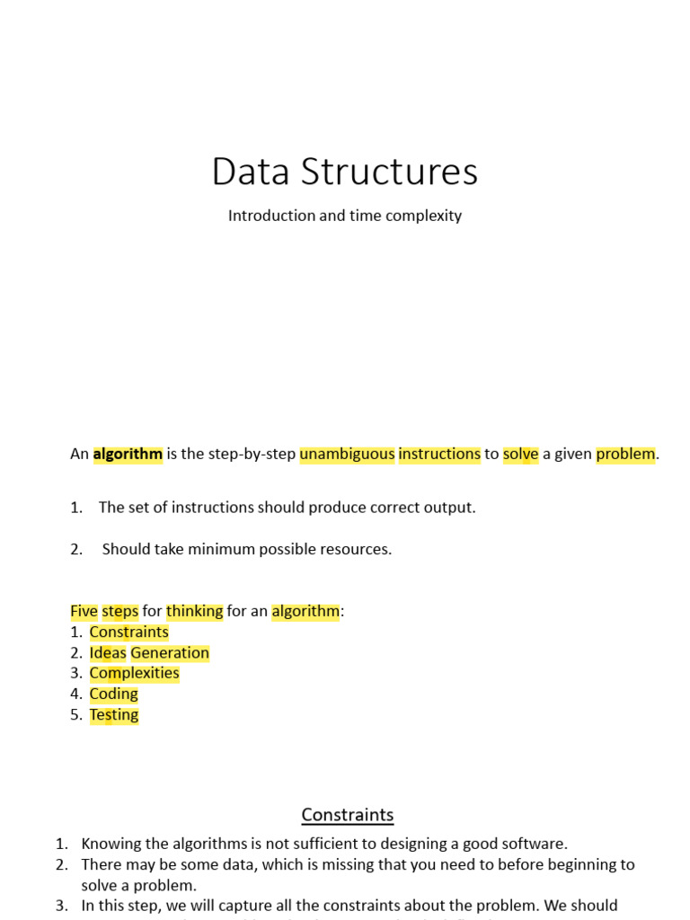 DSA Infoway MasterPPT | PDF | Computing | Algorithms And Data Structures
