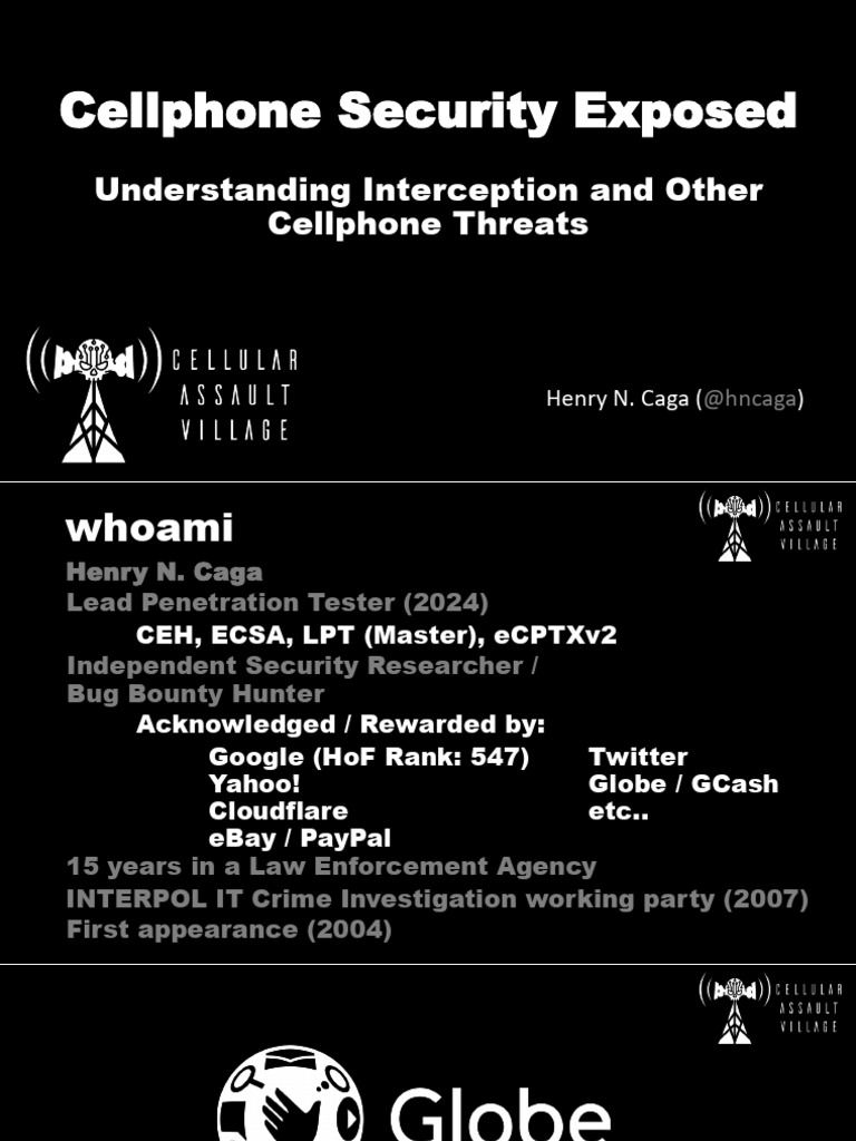 Cellphone Security Exposed Understanding Interception and Other | PDF | Mobile Phones | Surveillance
