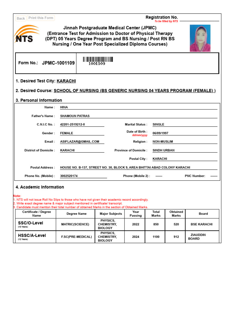 Form (1) | PDF | Fee | Qualifications