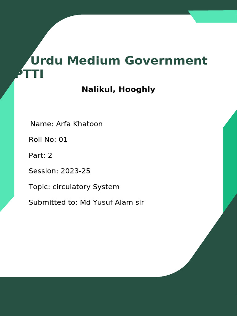 Circulatory System Final | PDF | Circulatory System | Heart