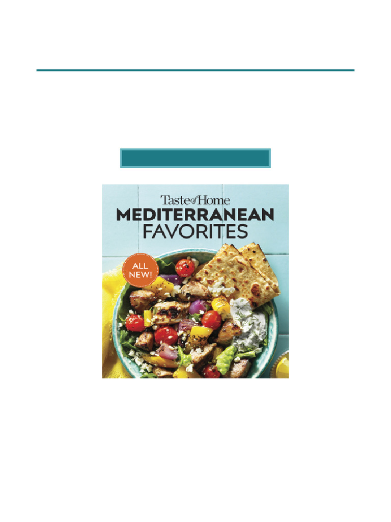Learn Taste of Home Mediterranean Favorites Savor the Good Life with ...