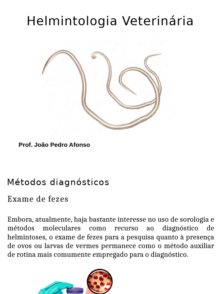 Aula 3 Helmintologia | PDF | Parasitismo
