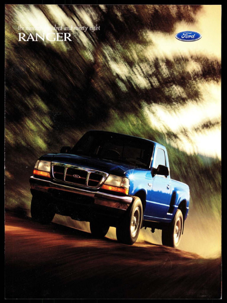 1998 Ford Ranger: Weekend Adventure | PDF