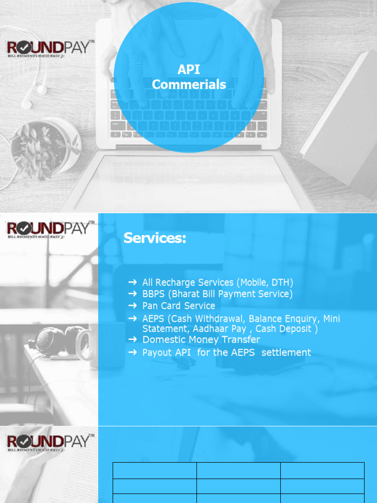 API Commercials (Roundpay) | PDF | Banking | Services (Economics)
