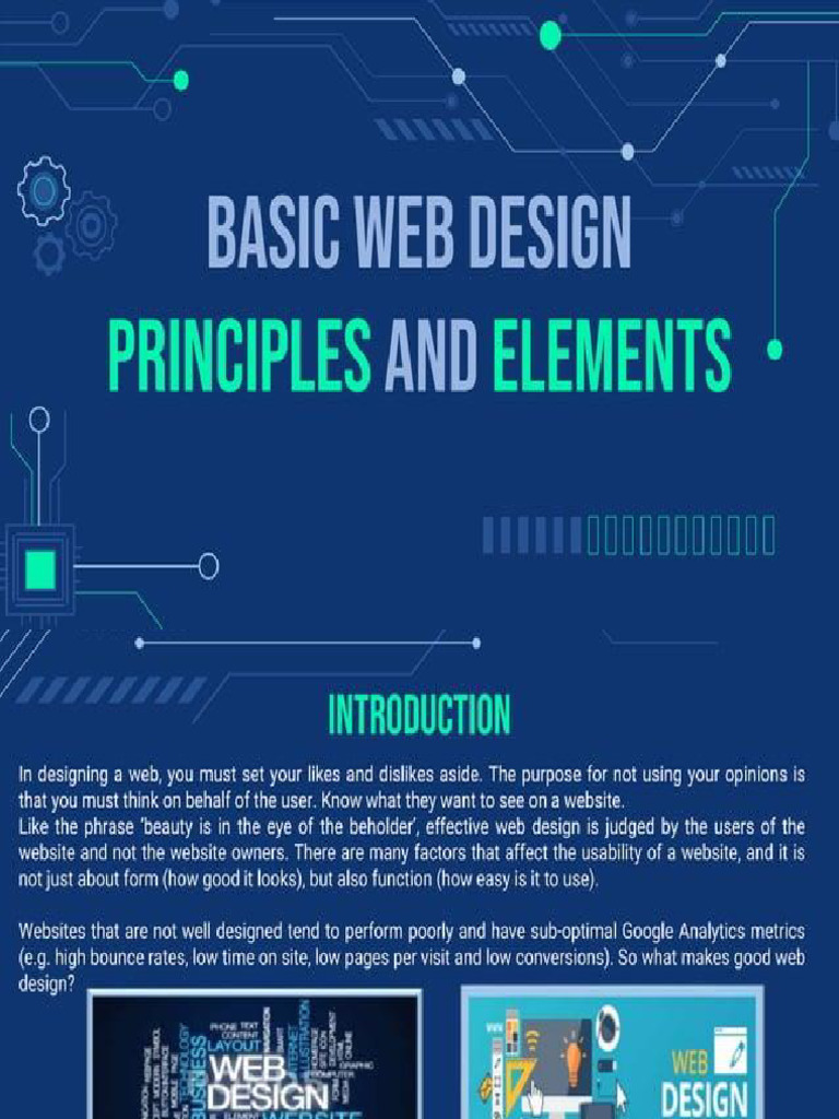 Lesson-16-Basic-Web-Design-Principles-and-Elements | PDF