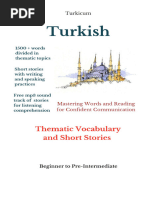 Complete Turkish Beginner To Intermediate Course | PDF