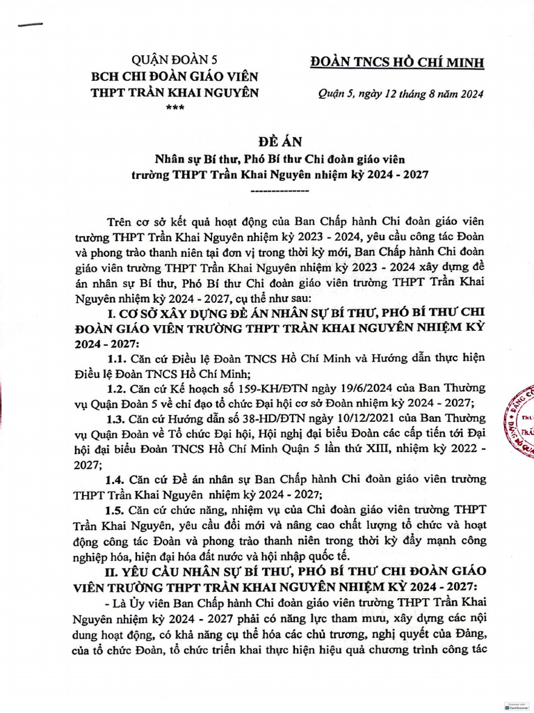 Đề Án BT PBT | PDF