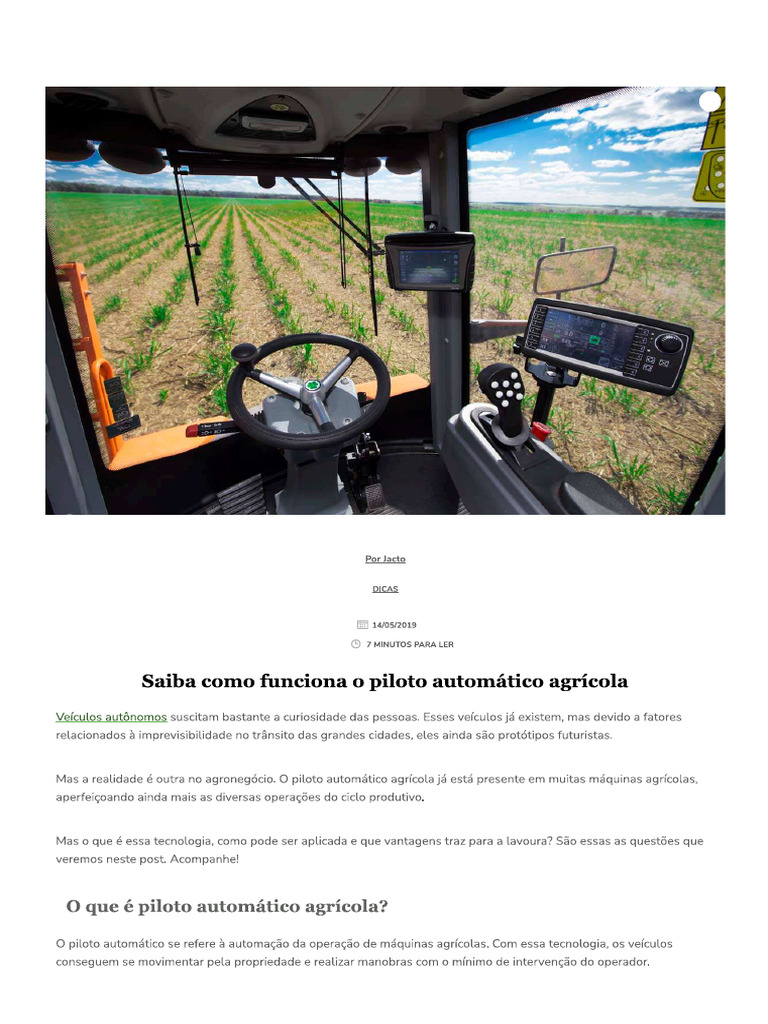 Piloto Automatico Otmis | PDF
