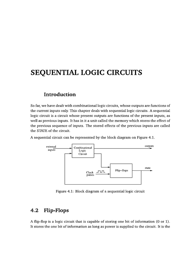 LEC - Sequential Logic Circuits2025 | PDF