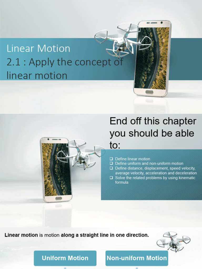 Understanding Linear Motion Concepts | PDF | Speed | Velocity