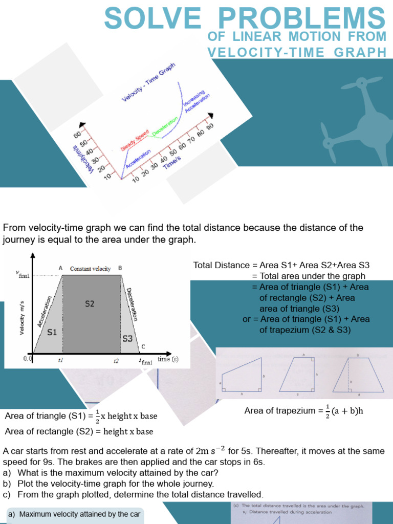 2.2 Solve Problem of Linear Motion From Velocity (Student) | PDF ...