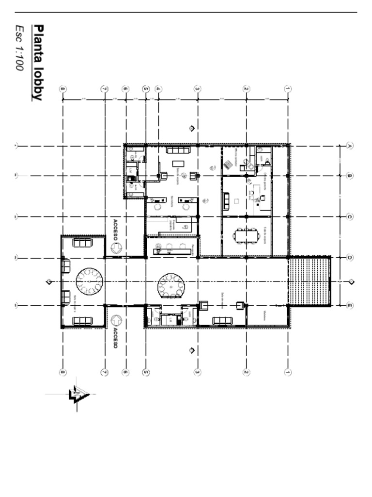 Planos de Lobby y Recepción | PDF