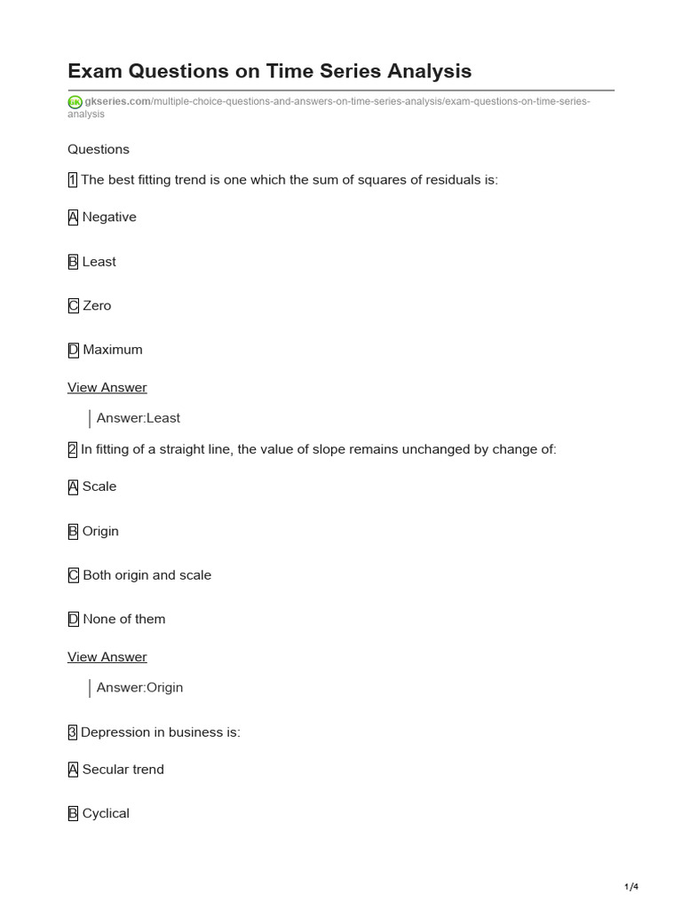 time-series-analysis | PDF
