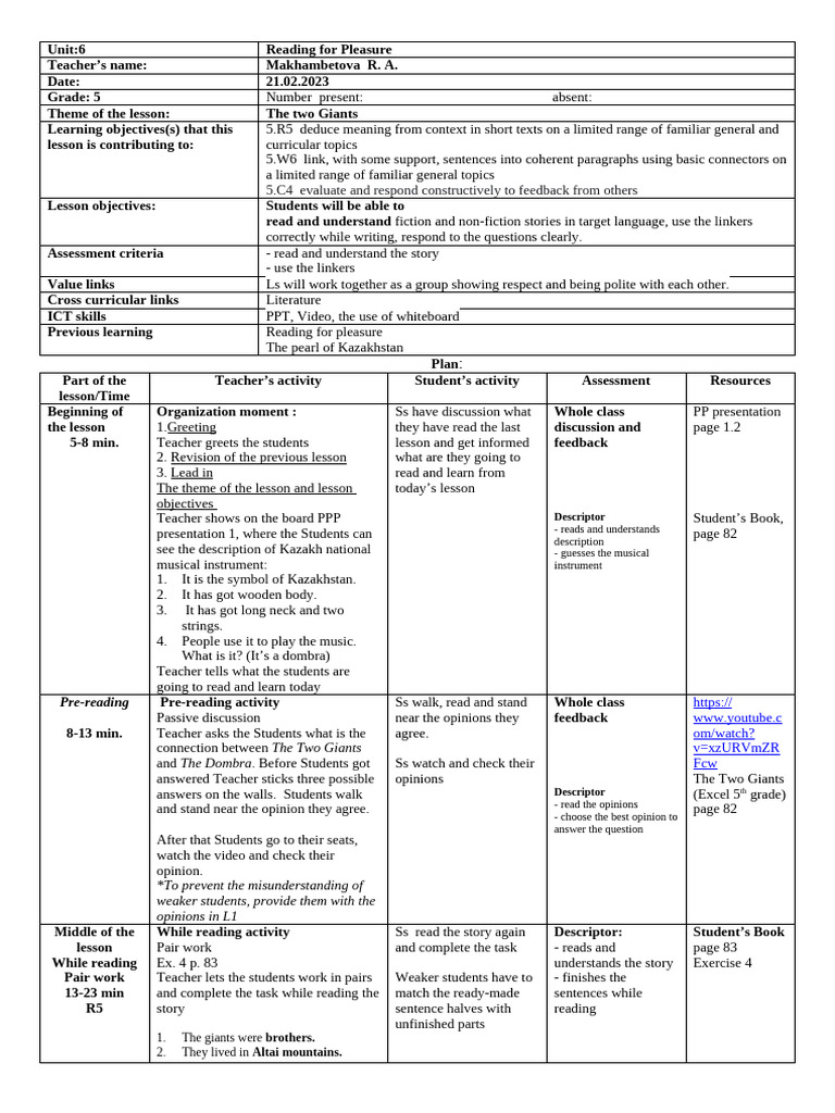 lesson-19 | PDF | Communication | Cognitive Science