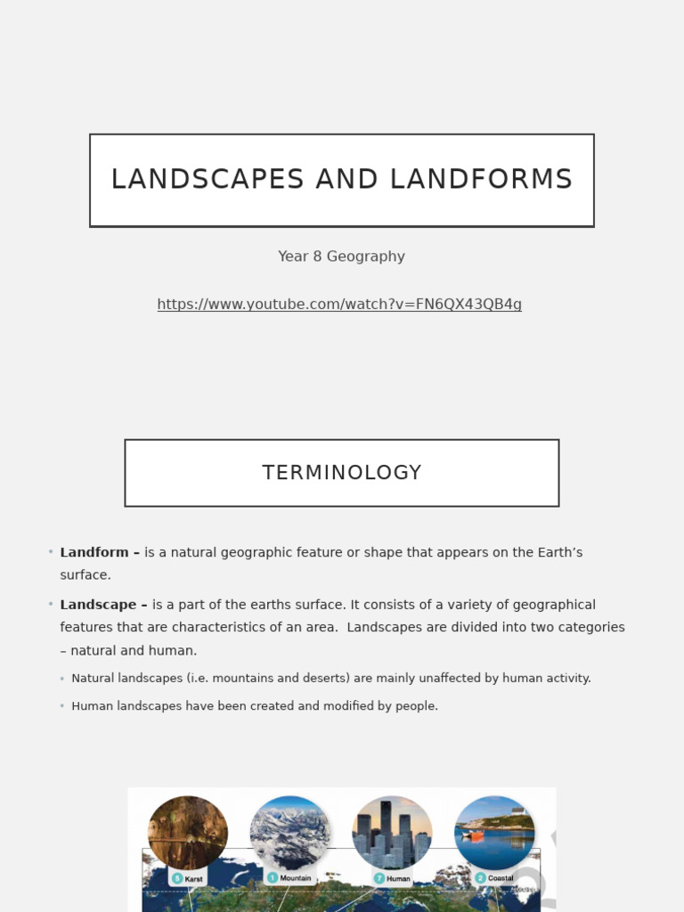 Landscapes and Landforms PP | PDF | Mountains | Desert