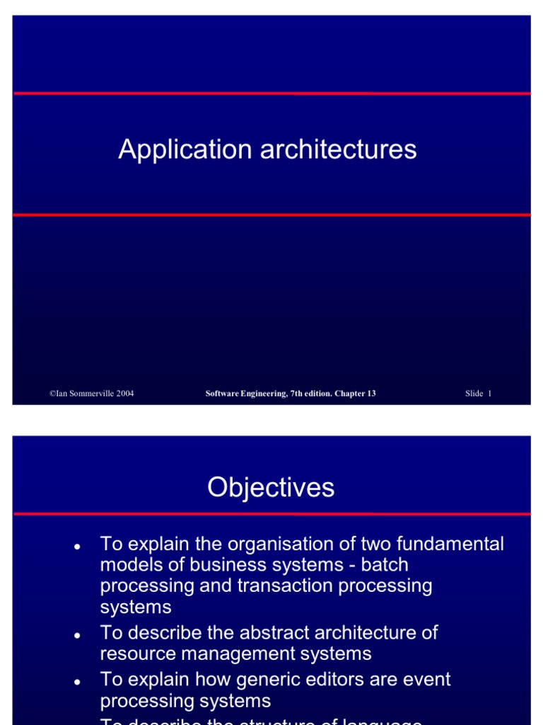 Software Engineering Chapter Pdf Component Based Software