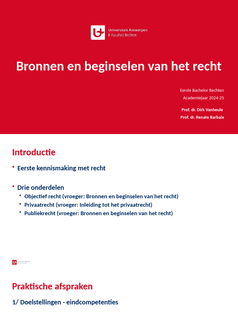 Introductie BBR 2024 (Ingevuld) | PDF