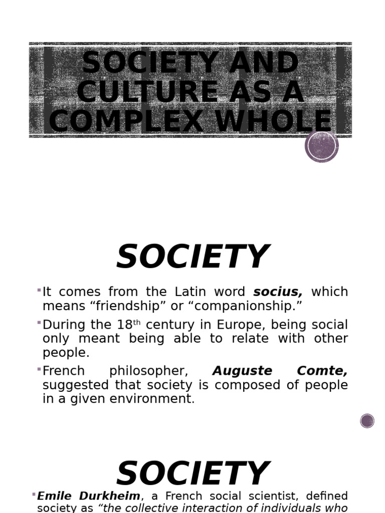 Understanding Society and Culture Dynamics | PDF | Society | Franz Boas