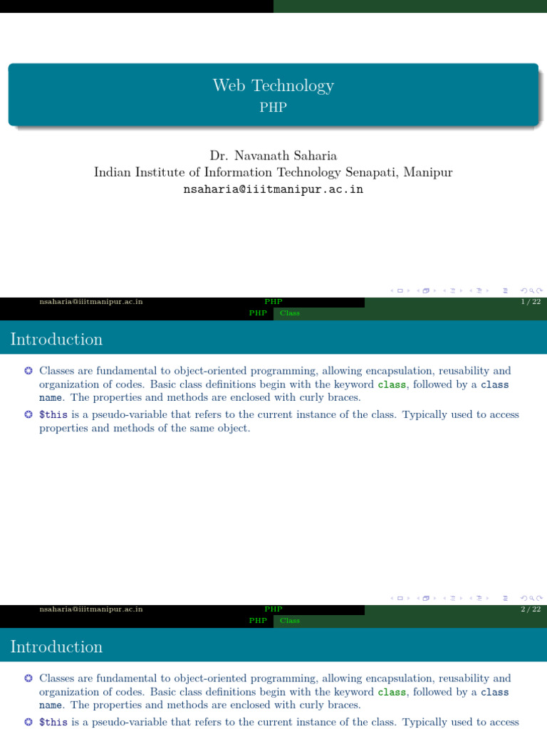 wk-11-PHP-part-III | PDF | Class (Computer Programming) | Http Cookie wk-11-PHP-part-III | PDF | Class (Computer Programming) | Http Cookie