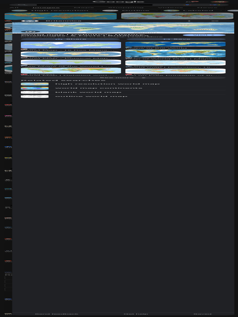 World Map - Google Search | PDF | Map | Graphic Design