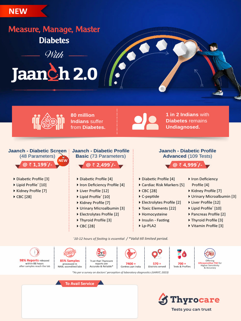 Thyrocare Blood Test Packages | PDF | High Density Lipoprotein ...