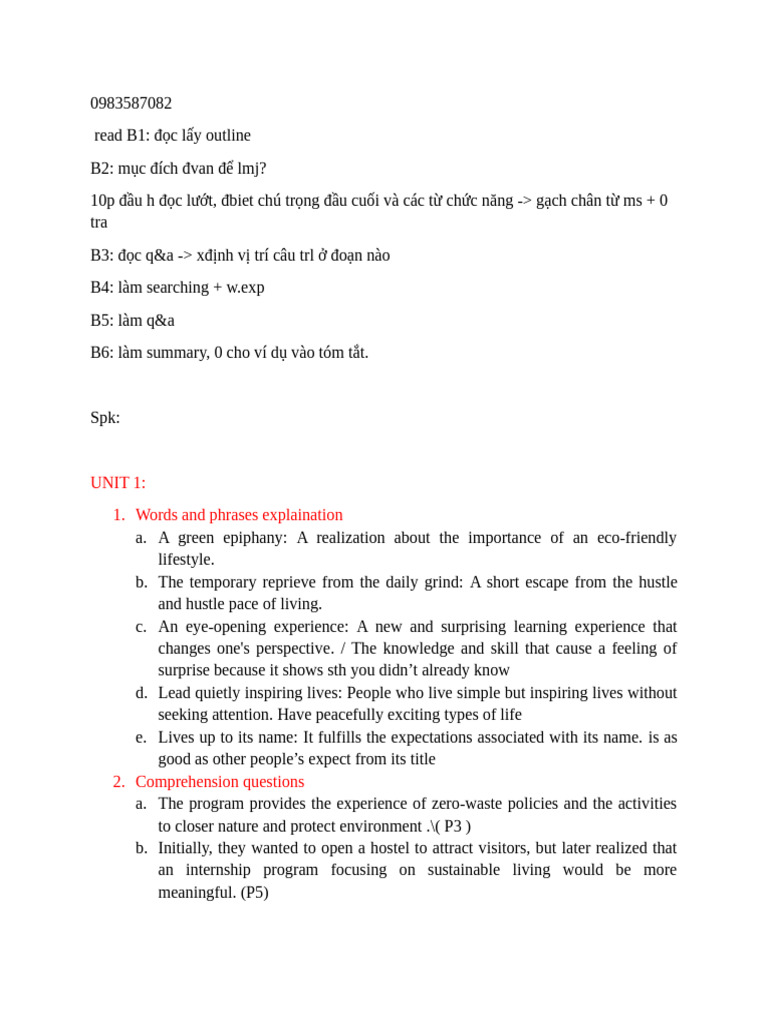 TACN 2 Reading | PDF