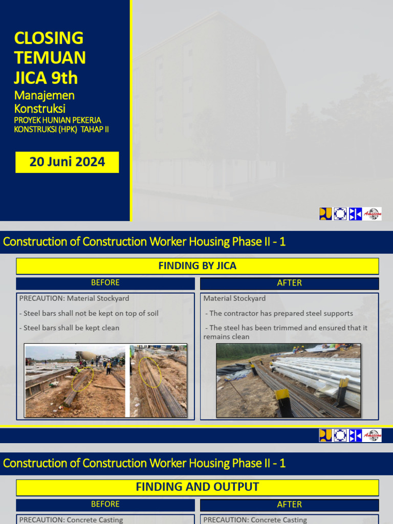 Closing Temuan JICA HPK II - FINAL FIX | PDF | Pipe (Fluid Conveyance ...