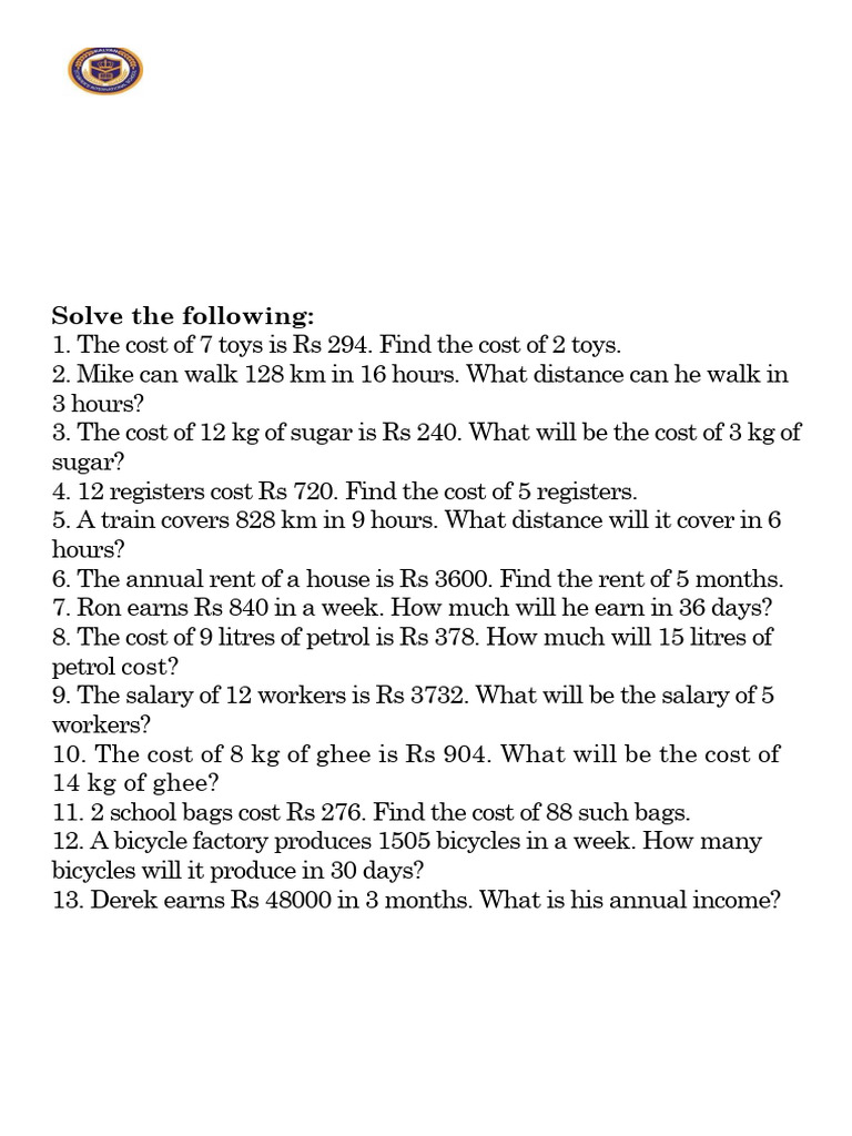 ST Xavier'S International School: Session 2024 - 2025 Grade 5 Subject ...