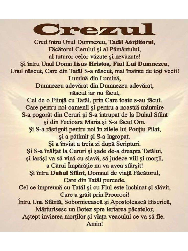 Crezul | PDF