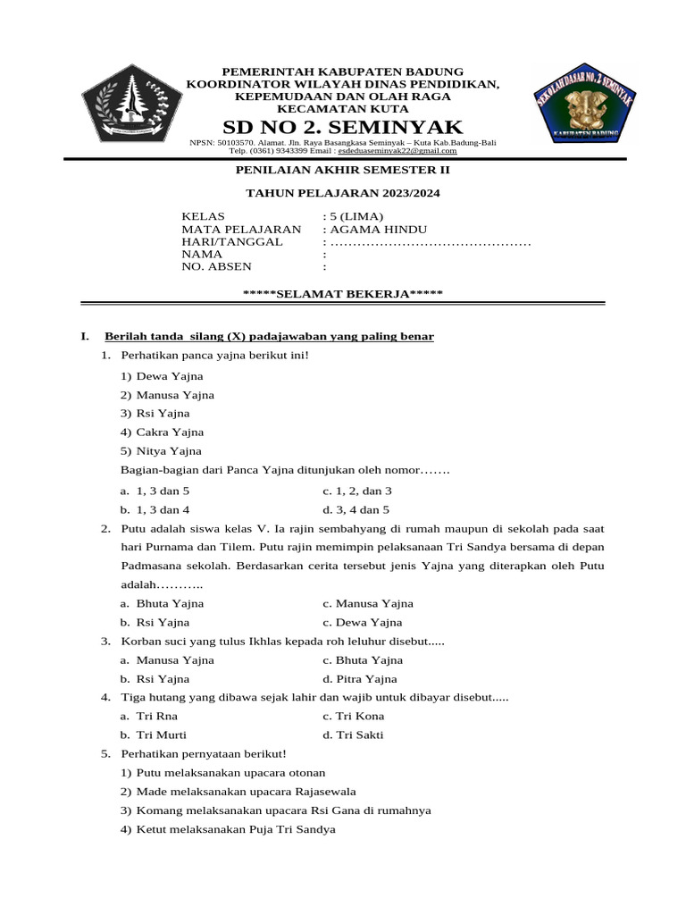 PAS SMT 2 KLS 5 | PDF