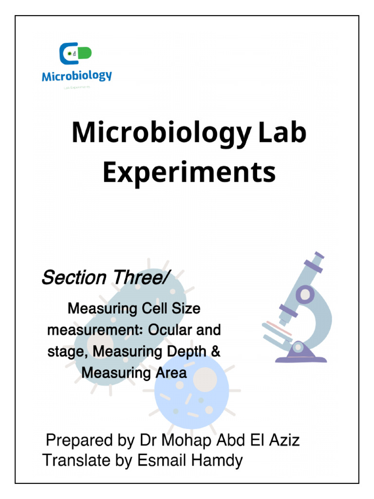 Section 3 From (Microbiology Lab Experiments Course) ?? | PDF | Angular Resolution | Optics